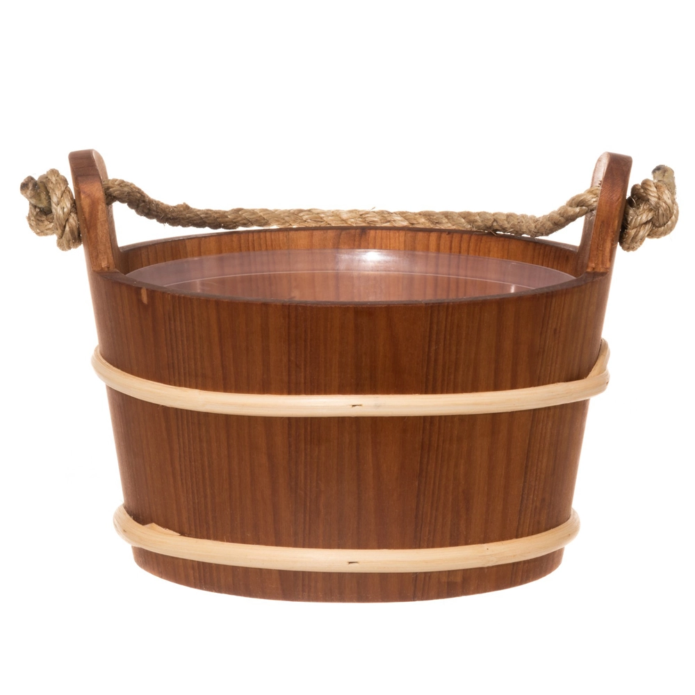 Rento 4Living Rope Handle Sauna Bucket - Bear Naked Saunas